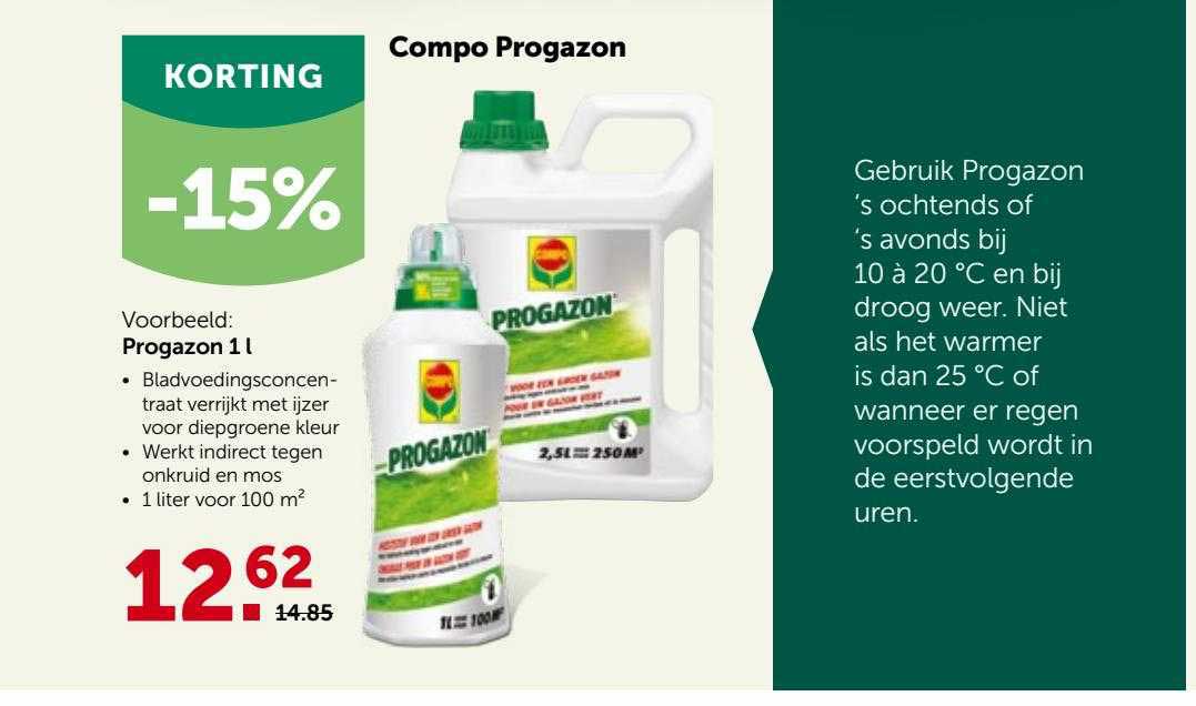 Progazon 1 L Aanbieding bij Aveve - 1Folders.nl