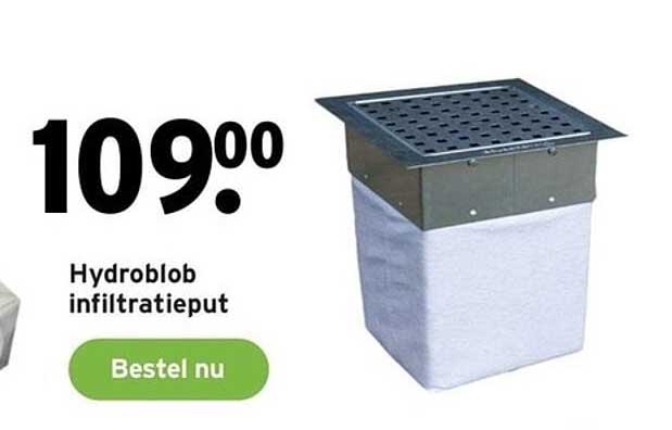 Hydroblob Infiltratieput Aanbieding bij GAMMA - 1Folders.nl