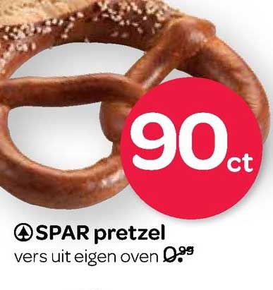 SPAR Pretzel Aanbieding bij Spar - 1Folders.nl