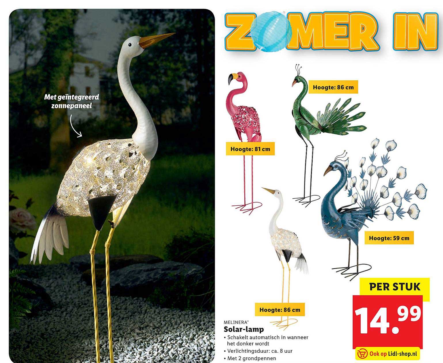 Solar Lamp Aanbieding bij Lidl - 1Folders.nl
