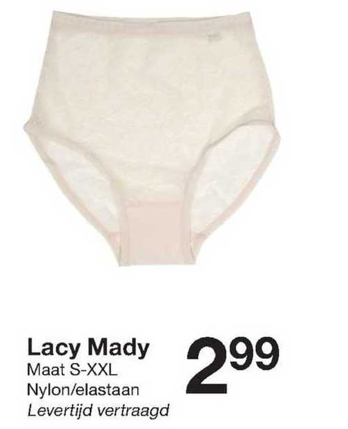 Lacy Mady Aanbieding bij Zeeman - 1Folders.nl