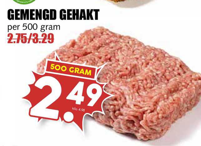 Gemengd Gehakt Aanbieding bij MCD Supermarkt - 1Folders.nl