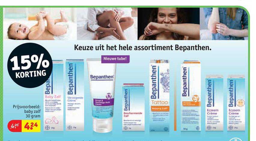 Bepanthen Baby Zalf 15% Korting Aanbieding bij Kruidvat - 1Folders.nl