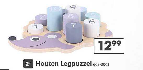 Houten Legpuzzel Aanbieding bij Top 1 Toys - 1Folders.nl