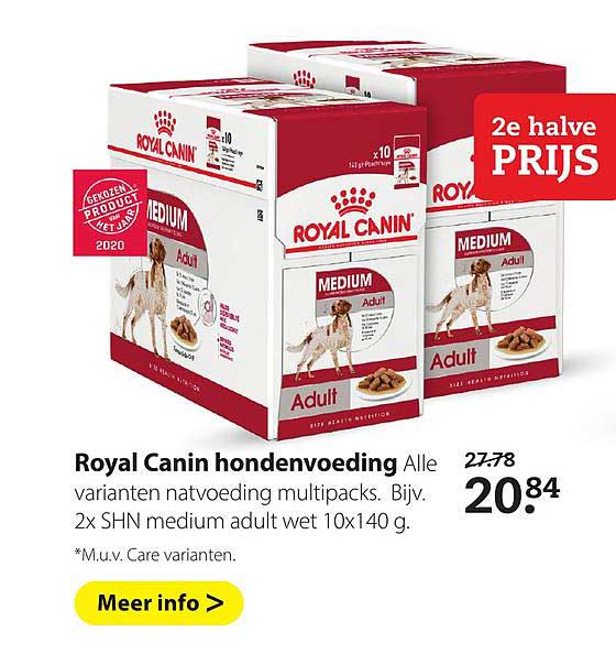 Royal Canin Hondenvoeding Aanbieding bij Pets Place - 1Folders.nl