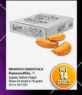 Bravour Essentials Kaassouffles, Super Halve Maan Aanbieding bij ...