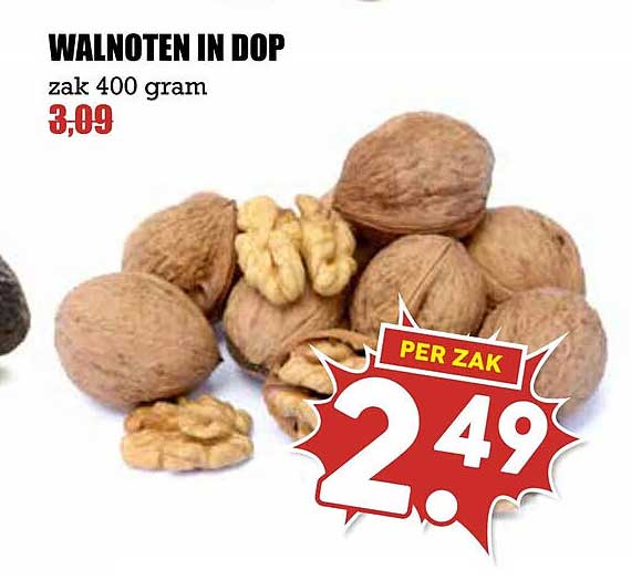 Walnoten In Dop Aanbieding bij MCD Supermarkt - 1Folders.nl