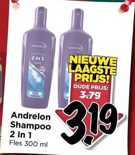 Andrelon Shampoo 2 In 1 Aanbieding bij Vomar - 1Folders.nl