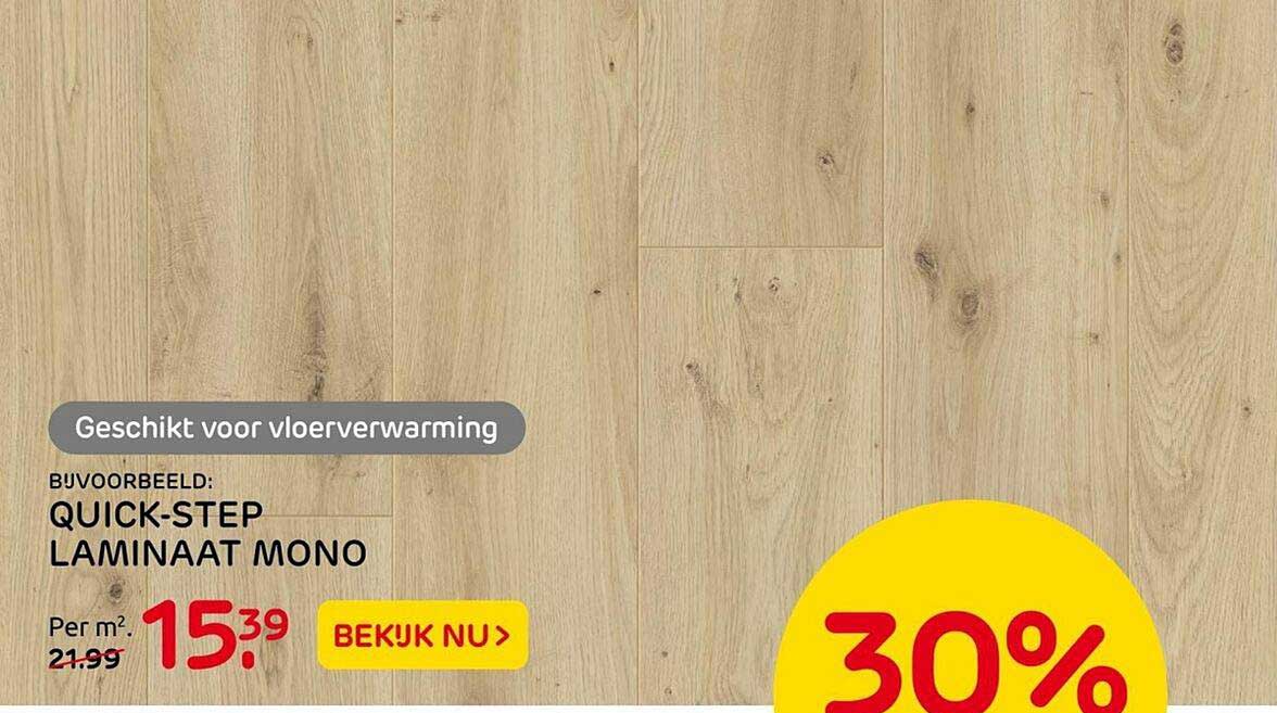 Quick-Step Laminaat Mono Aanbieding bij Praxis - 1Folders.nl
