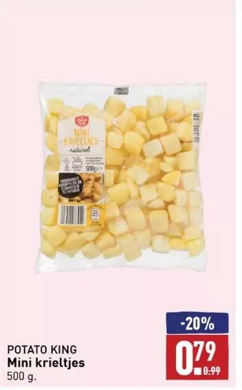 Potato King Mini Krieltjes Aanbieding bij ALDI - 1Folders.nl