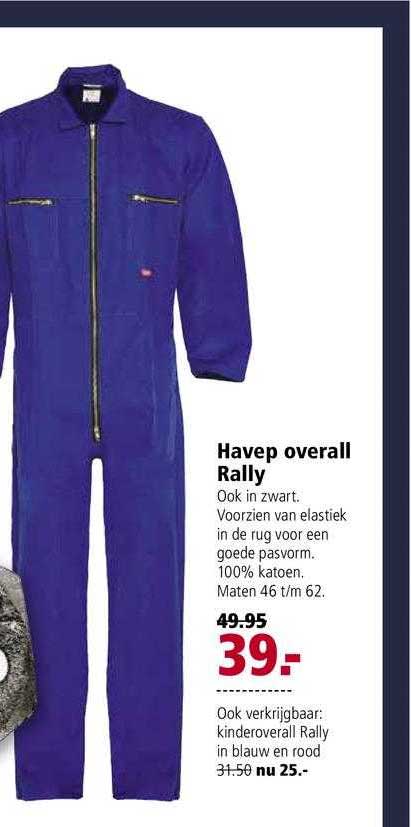 Havep Overall Rally Aanbieding bij Welkoop - 1Folders.nl