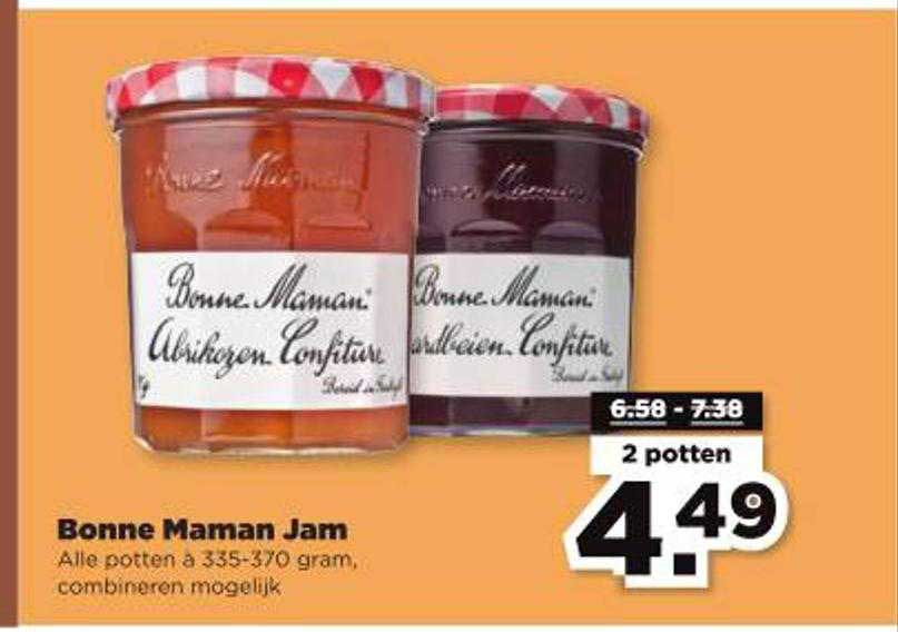 Bonne Maman Jam Aanbieding bij PLUS - 1Folders.nl
