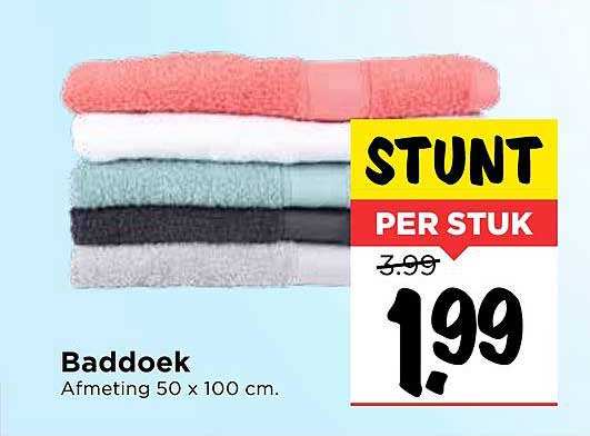 Baddoek Aanbieding bij Vomar - 1Folders.nl