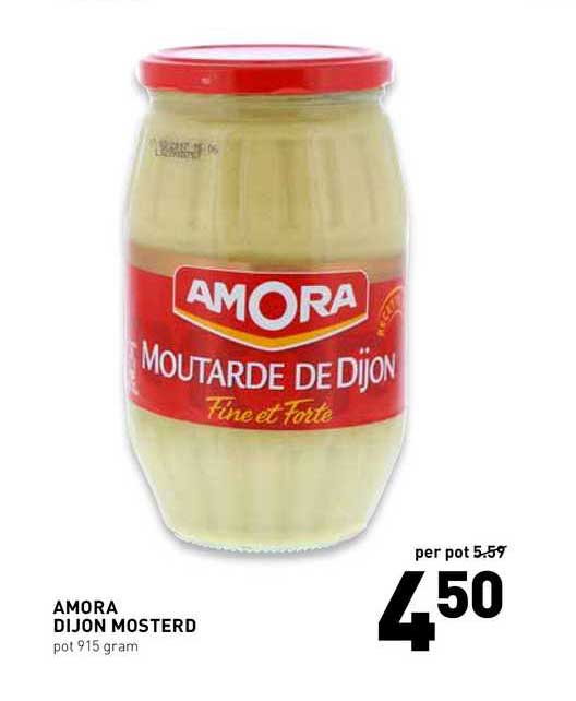 Amora Dijon Mosterd Aanbieding bij De Kweker - 1Folders.nl