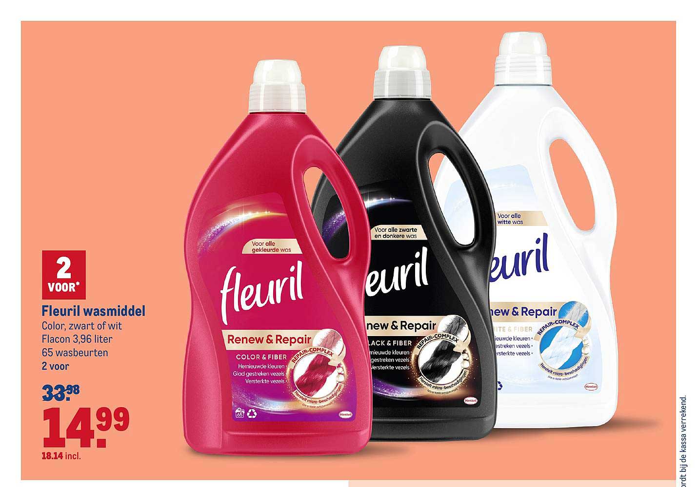 Fleuril Wasmiddel Aanbieding bij Makro - 1Folders.nl