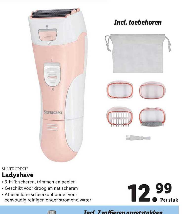 Silvercrest Ladyshave Aanbieding bij Lidl - 1Folders.nl