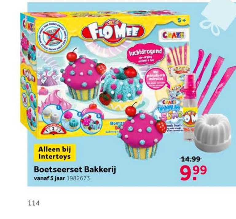 Boetseerset Bakkerij Speelgoed Aanbieding Bij Intertoys 1folders Nl