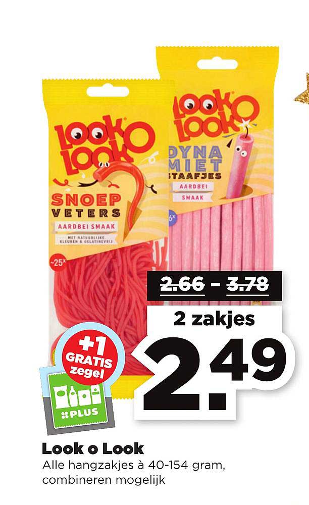 Look O Look Aanbieding bij PLUS - 1Folders.nl