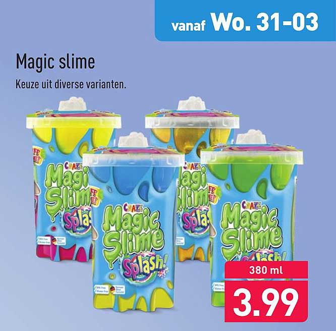 Magic Slime Aanbieding bij ALDI - 1Folders.nl