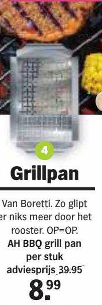 AH BBQ Grill Pan Aanbieding bij Albert Heijn - 1Folders.nl