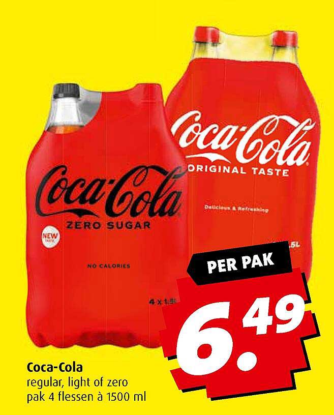 Coca-Cola Regular, Light Of Zero Aanbieding bij Boni - 1Folders.nl