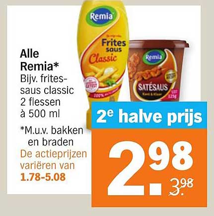 Alle Remia Aanbieding bij Albert Heijn - 1Folders.nl