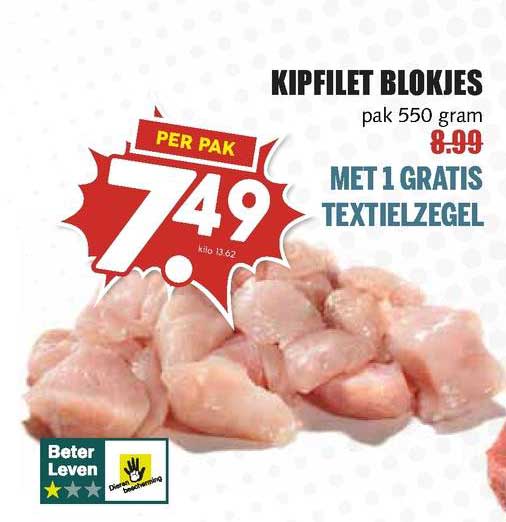 Kipfilet Blokjes Aanbieding bij MCD Supermarkt - 1Folders.nl