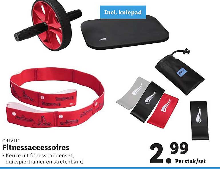 Crivit Fitnessaccessoires Aanbieding bij Lidl - 1Folders.nl