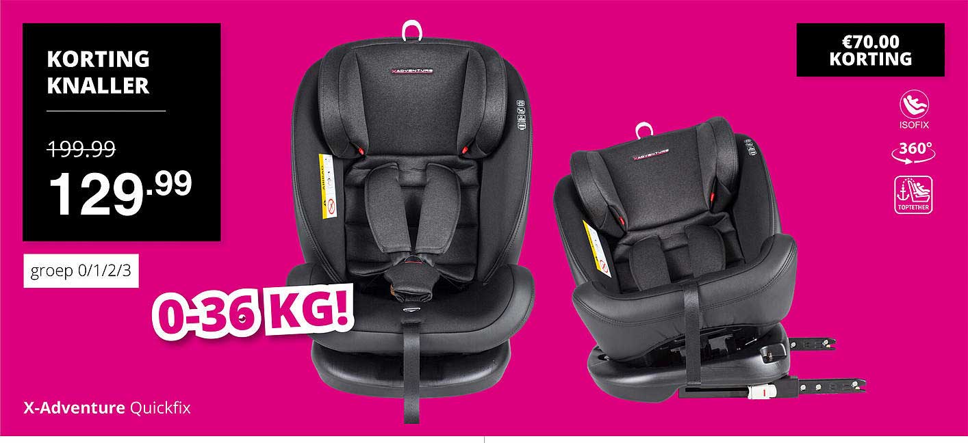X Adventure Quickfix Aanbieding bij Baby & Tiener - 1Folders.nl