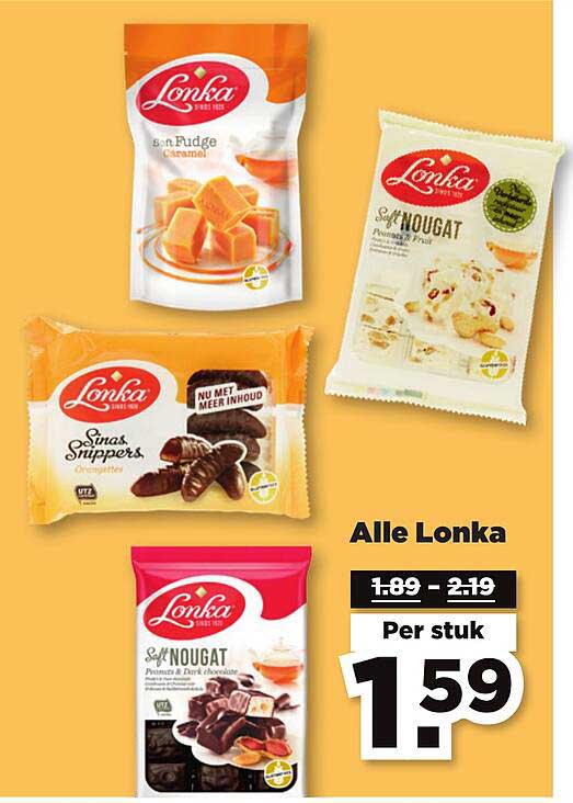 Alle Lonka Aanbieding bij PLUS - 1Folders.nl