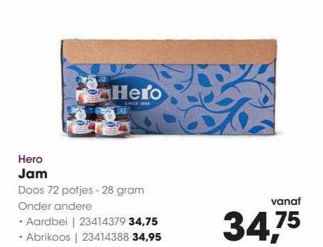 Hero Jam Aanbieding bij HANOS - 1Folders.nl