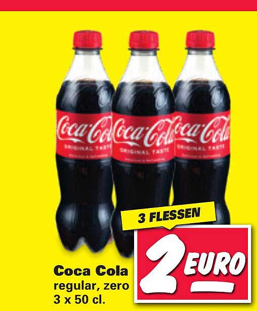 Coca Cola Regular, Zero Aanbieding bij Nettorama - 1Folders.nl
