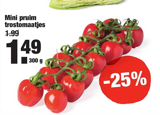 Mini Pruim Trostomaatjes Aanbieding bij ALDI - 1Folders.nl