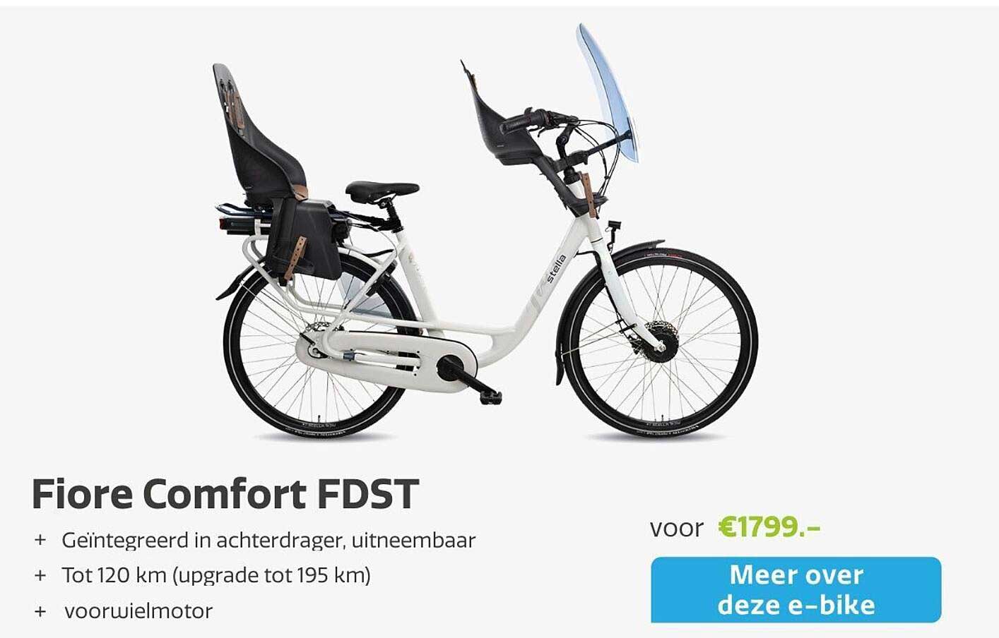 Fiore Comfort FDST Fiets Aanbieding bij Stella Fietsen - 1Folders.nl