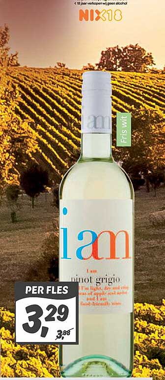 I Am Pinot Grigio Aanbieding bij DekaMarkt - 1Folders.nl