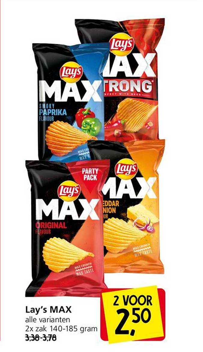 Lay's Max Aanbieding bij Jan Linders - 1Folders.nl