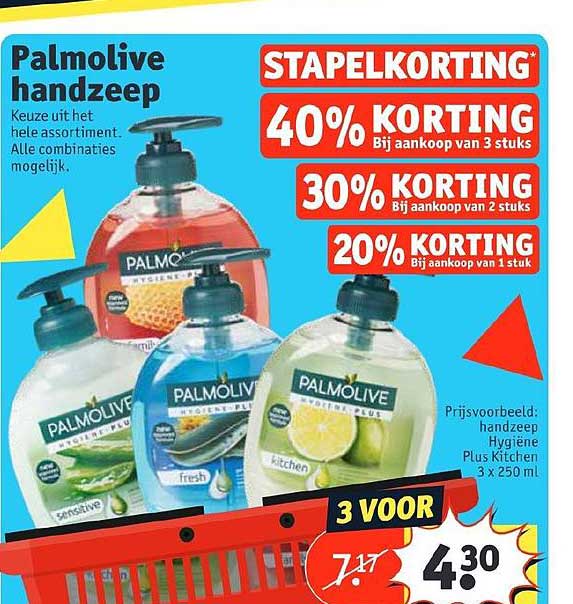 Palmolive Handzeep 20-40% Korting Aanbieding bij Kruidvat - 1Folders.nl