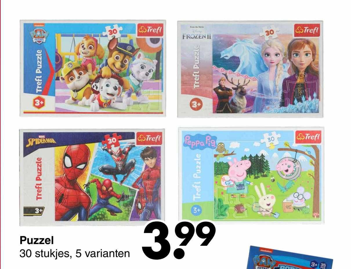 Puzzel 30 Stukjes Aanbieding bij Wibra - 1Folders.nl