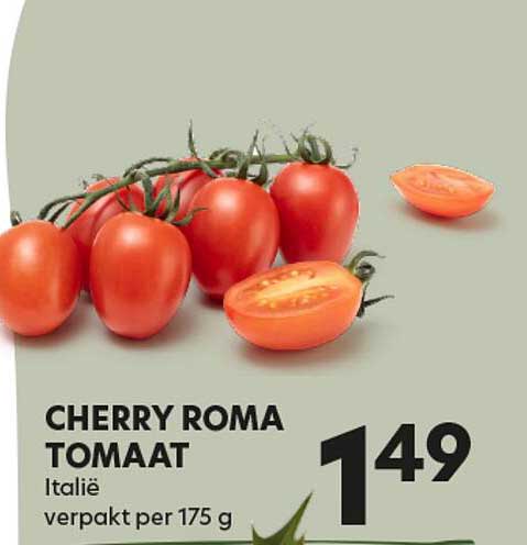 Cherry Roma Tomaat Aanbieding bij Natuurwinkel - 1Folders.nl