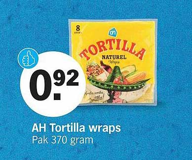 AH Tortilla Wraps Aanbieding bij Albert Heijn - 1Folders.nl