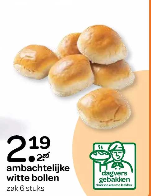 Ambachtelijke Witte Bollen Aanbieding bij Spar - 1Folders.nl