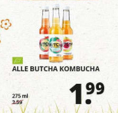 Alle Butcha Kombucha Aanbieding bij Natuurwinkel - 1Folders.nl