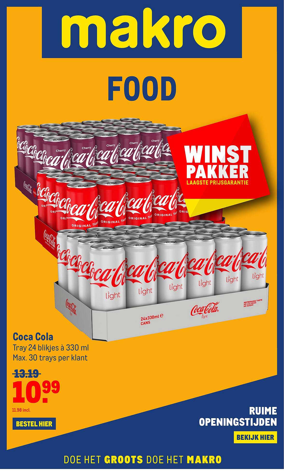 Coca Cola Aanbieding bij Makro - 1Folders.nl