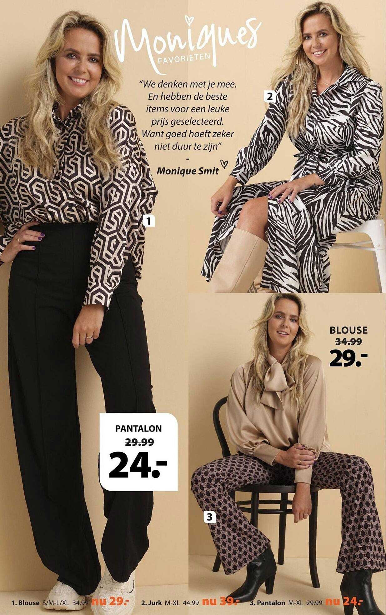 Blouse, Pantalon Of Jurk Aanbieding bij TerStal - 1Folders.nl