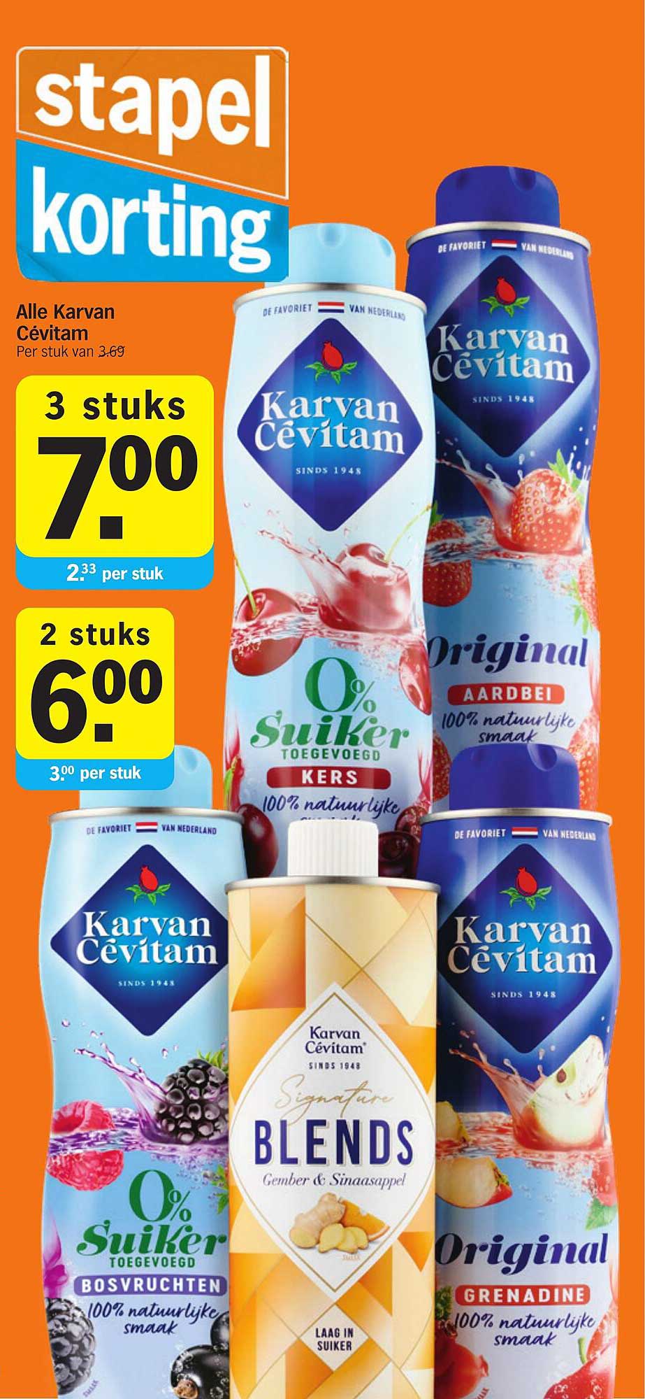 Alle Karvan Cévitam Aanbieding bij Albert Heijn - 1Folders.nl