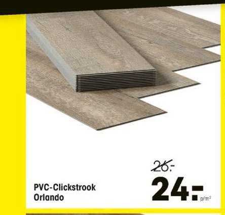 PVC-Clickstrook Orlando Aanbieding bij Kwantum - 1Folders.nl