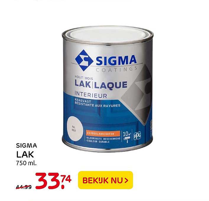 Sigma Lak Aanbieding bij Praxis - 1Folders.nl