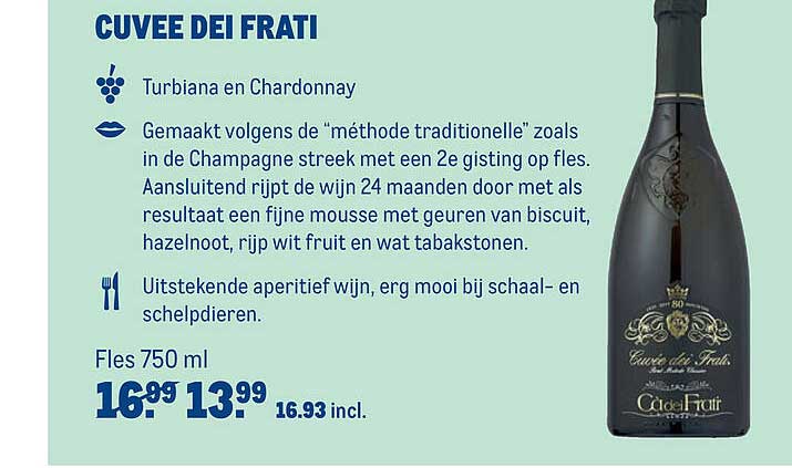 Cuvee Dei Frati Aanbieding bij Makro - 1Folders.nl