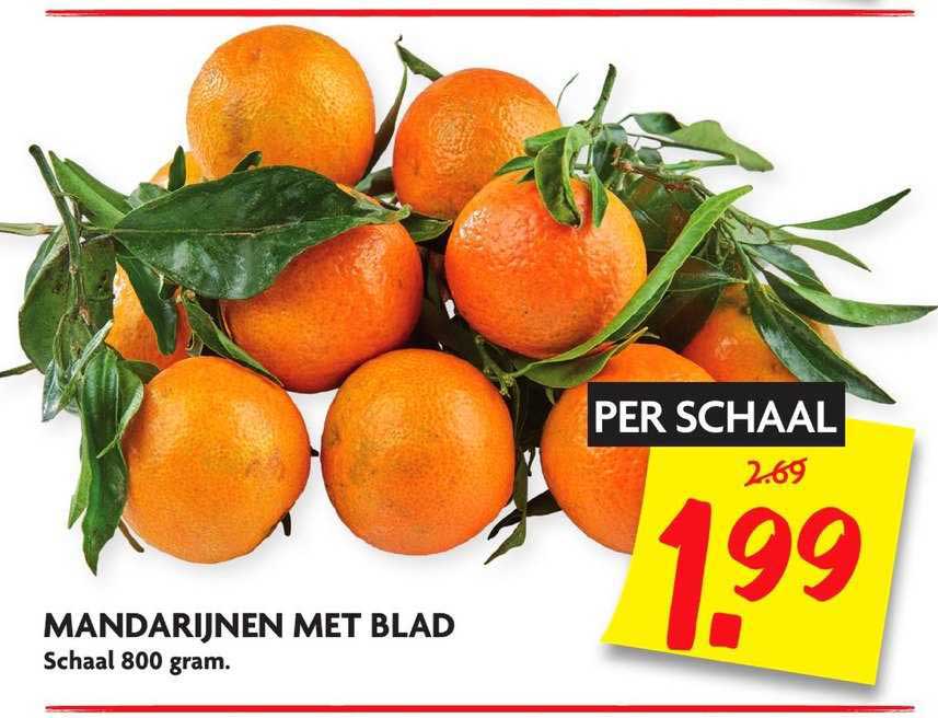 Mandarijnen Met Blad Aanbieding bij DekaMarkt - 1Folders.nl