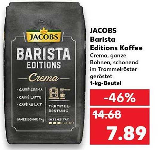 Jacobs Barista Editions Kaffee Angebot bei Kaufland - 1Prospekte.de